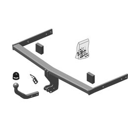 BRINK Anh&auml;ngevorrichtung 451400 R&uuml;ckseite mit starrem Kugelkopf f&uuml;r SKODA