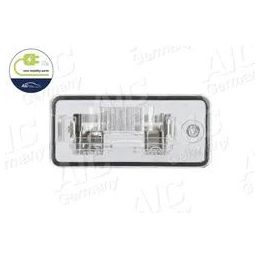 AIC Kennzeichenleuchte 53963 links mit Gl&uuml;hlampe f&uuml;r AUDI VAG 8E0943021 8E0943021B 8E0807430A