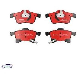 Brembo Bremsbelagsatz, Scheibenbremse XTRA LINE P 59 045X vorne rechts links ohne Zubeh&ouml;r f&uuml;r AC GENERAL MOTORS SATURN VAUXHALL OPEL CHEVROLET 9195157