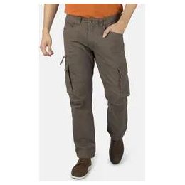Cargohose HERO by John Medoox "CALGARY Stretchtwill Cargohose", Herren, Gr. 40, L&auml;nge 32, mountain shale, Twill, 97% Baumwolle, 3% Elasthan, gerade lang, Hosen Cargohose, Outdoorhose Casual Twill f&uuml;r Herren