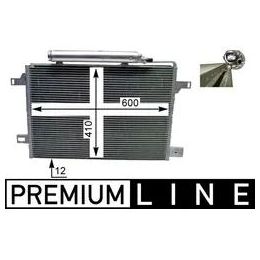 Mahle Kondensator, Klimaanlage BEHR HELLA SERVICE *** PREMIUM LINE AC 369 000P f&uuml;r MERCEDES-BENZ A1695001254 1695000754 1695000354