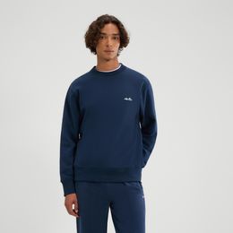 Sweatshirt Ellesse "CORCOLLE SWEATSHIRT", Herren, Gr. L, navy, Obermaterial: 85% Baumwolle, 15% Polyester, normal, Rundhals, Sweatshirts Sweatshirt