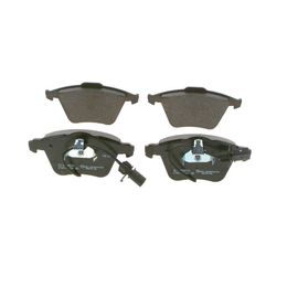 Bosch Bremsbelagsatz, Scheibenbremse 0 986 494 104 vorne rechts links mit Zubeh&ouml;r f&uuml;r MITSUBISHI SKODA VW SEAT AUDI 4F0698151D 8E0698151L MN116929
