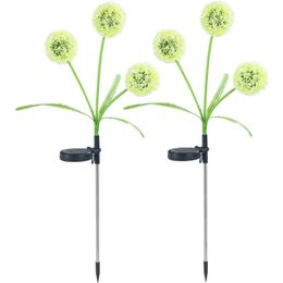 LED Gartenleuchte Maximex "Modell Pusteblume", mehrfarbig, B:9cm L:75cm, Leuchten, LED Gartenleuchte, LED Gartenstecker, solarbetriebene Gartenbeleuchtung, 2 Einstellungen