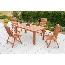 Garten-Essgruppe Merxx "Commodoro", beige (natur), Sitzm&ouml;bel-Sets