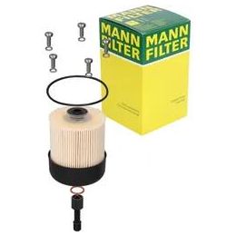 MANN-FILTER Kraftstofffilter PU 9011 z KIT mit Dichtung 89mm f&uuml;r RENAULT MERCEDES-BENZ NISSAN 164007679R 164005734R 164002073R