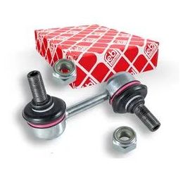 febi bilstein Stange/Strebe, Stabilisator ProKit 27989 vorne links mit Muttern f&uuml;r MITSUBISHI 4056A106 MR374521