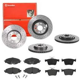 Brembo Bremsensatz, Scheibenbremse sg00000ect Vorderachse Gelocht/innenbel. 288mm 22mm f&uuml;r SEAT VW (SVW) SKODA AUDI (FAW)