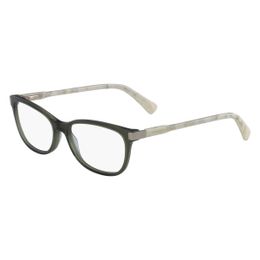Longchamp LO2616 Brille Damen | Fassung: Vollrand, Quadratisch, Gr&uuml;n Creme