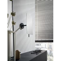 Emco Kosmetikspiegel round mit Emco glue system, 3-fach, eckig, 132x 208 mm, schwarz, 109413337 109413337