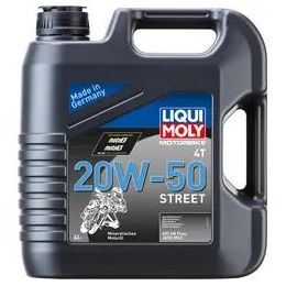 Liqui Moly Motorbike 4T 20W-50 Street [4 L] 1696 Motor&ouml;l f&uuml;r YAMAHA MOTORCYCLES BMW HONDA HARLEY-DAVIDSON MC KAWASAKI TRIUMPH DUCATI MZ SUZUKI BUELL H
