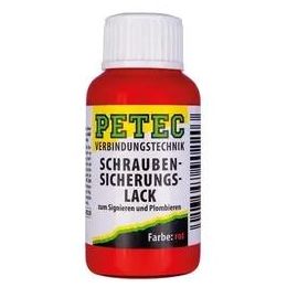 Petec Schraubensicherungslack rot (20 ml) 90220 Plombe, Versiegelung Rot