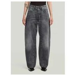 G-Star Raw Regular-fit-Jeans G-STAR "Contor Barrel Wide Jeans", Damen, Gr. 27, L&auml;nge 30, faded scoria grau, Obermaterial: 100% Baumwolle, Jeans