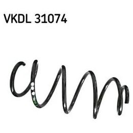 SKF Fahrwerksfeder VKDL 31074 vorne rechts links Schraubenfeder mit konstantem Drahtdurchmesser 140mm f&uuml;r VAG 6R0411105B