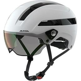 Alpina Soho Visor V Helm white matt 55-59 cm