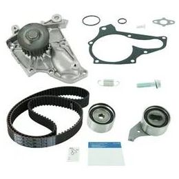 SKF Wasserpumpe + Zahnriemensatz VKMC 91003 mit Dichtungen f&uuml;r TOYOTA 16110-79045 13505-74011 13568-03010