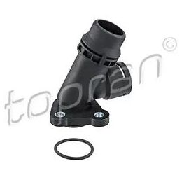 TOPRAN K&uuml;hlmittelflansch 110 366 Zylinderkopf mit Dichtung f&uuml;r SKODA VW SEAT CUPRA AUDI PORSCHE VAG 06F121133A 06F121131C
