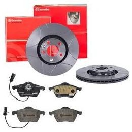 Brembo Bremsensatz-Vorderachse MAX LINE SK8K0EZH95 Bremsensatz, Scheibenbremse vorne rechts links innenbel&uuml;ftet 312mm f&uuml;r SKODA VW SEAT (SVW) AUDI (FA
