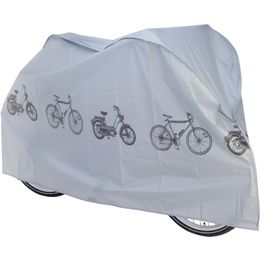 Faltgarage Prophete, grau, Planen, B/H/L: 80cm x 110cm x 210cm, Polyester, Faltgarage, B:80cm H:110cm L:210cm