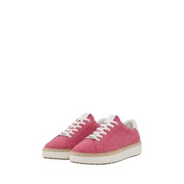 Tom Tailor Damen Sneaker mit Bast-Detail, rosa, Uni, Gr. 37