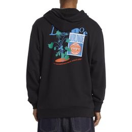 Hoodie DC Shoes "Transfer", Herren, Gr. L, schwarz, Obermaterial: 55% Walkfrottier, 25% Walkfrottier, 20% Microfaser;, Sweatshirts Hoodie