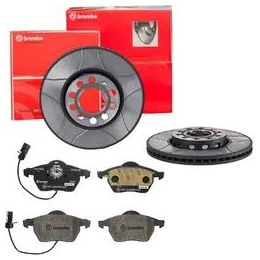 Brembo Bremsensatz-Vorderachse MAX LINE SK8K0F2LQ1 Bremsensatz, Scheibenbremse vorne rechts links innenbel&uuml;ftet 288mm f&uuml;r SKODA VW SEAT (SVW) AUDI (FA