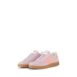 Tom Tailor Damen Sneaker mit Colour-Blocking, rosa, Uni, Gr. 36
