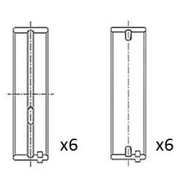 FAI AUTOPARTS Kurbelwellenlager BM1060-025 63mm f&uuml;r VAG 034105591A 034105591B 034198491D