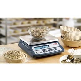 Soehnle Kompakt-/Z&auml;hlwaage, einfache Bedienung, W&auml;gebereich bis 15 kg, Ablesbarkeit 0,5 g, W&auml;geplatte 300 x 225 mm