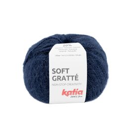 Soft Gratt&eacute; von Katia, Dunkelblau, aus Polyacryl