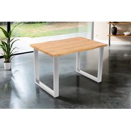 Esstisch DUA / 120x80 / U-Gestell Silber
