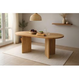 Esstisch Laurie / naturfarben / 204x90