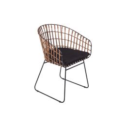 Rattanstuhl LIMA / Braun / einzeln