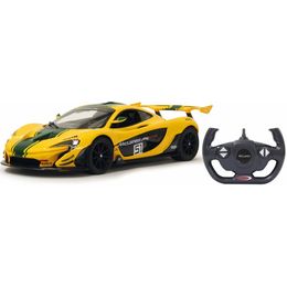 RC-Auto Jamara "McLaren P1 GTR", gelb, Fernlenkfahrzeuge, KinderB:34cm H:9cm T:14cm, Kunststoff, mit LED Beleuchtung, B:34cm H:9cm T:14cm