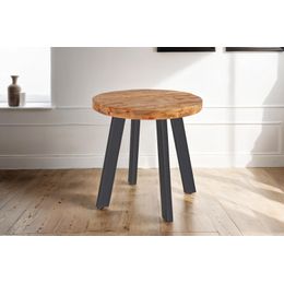 Esstisch ADELINA / 80x80 / Vierfu&szlig;-Gestell Schwarz