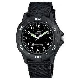 Quarzuhr Lorus, schwarz, Armbanduhren, Kinder, Quarzuhr, Armbanduhr, Kinderuhr, Jugendliche, Jungen, Geburtstag, Geschenkidee