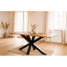 Esstisch ABBY / naturfarben / 180x90