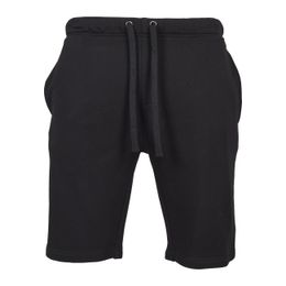 Stoffhose Urban Classics "Urban Classics Herren Basic Sweatshorts", Herren, Gr. M, US-Gr&ouml;&szlig;en, schwarz, 100% Baumwolle, unifarben, normal, Hosen Stoffhose