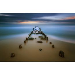 Fototapete papermoon "Photo-Art KRZYSZTOF BROWKO, BALTISCH", bunt, B:3m L:2,23m, Vlies, Tapeten