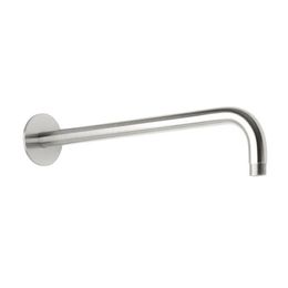 Herzbach Living Spa iX Brausearm 17960450109 Edelstahl matt, 450mm, Wandanschluss