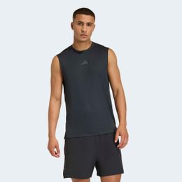 Tanktop adidas Performance "D4T POWER TANK", Herren, Gr. XL, schwarz, Obermaterial: 100% Polyester, Tops Tanktop