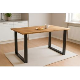 Esstisch Salvador / 160x85 / U-Gestell Schwarz