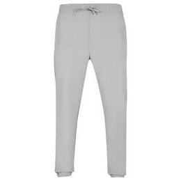 Stoffhose Urban Classics "Urban Classics Herren Tapered Jogger Pants", Herren, Gr. XXL, US-Gr&ouml;&szlig;en, lightasphalt, 75% Polyester, 19% Viskose, 6% Elasthan, unifarben, normal, Hosen Stoffhose