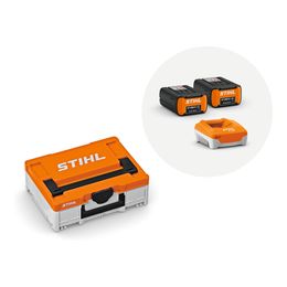 STIHL Akku-Box mit 2x AP 300 S und AL 501 (48502000041)