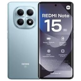 Xiaomi Smartphone "Redmi Note 15 5G 6+128", Energieeffizienz: B (A-G), glacier blau, 128 GB, Mobiltelefone