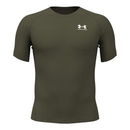 Under Armour T-Shirt Heat Gear Armour Marine OD Green/White (Gr&ouml;&szlig;e: 3XL)