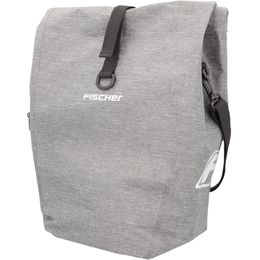 FISCHER BIKE Gep&auml;cktr&auml;gertasche FISCHER FAHRRAD "PLUS Cita", grau, Taschen, B/H/T: 34cm x 14cm x 45cm, Polyurethan (PU), Gep&auml;cktr&auml;gertasche, B:34cm H:14cm T:45cm