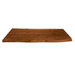 Tischplatte CURT / Akazie nussbaumfarben / 100x60