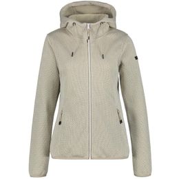 Icepeak Damen Fleecejacke Midlayer Adrian Cement (Gr&ouml;&szlig;e: M)