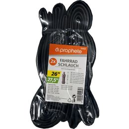 Fahrradschlauch Prophete "Fahrradschlauch", schwarz, Fahrradschl&auml;uche, 48mm, Sclaverandventil (SV), 26 Zoll (66,04cm)